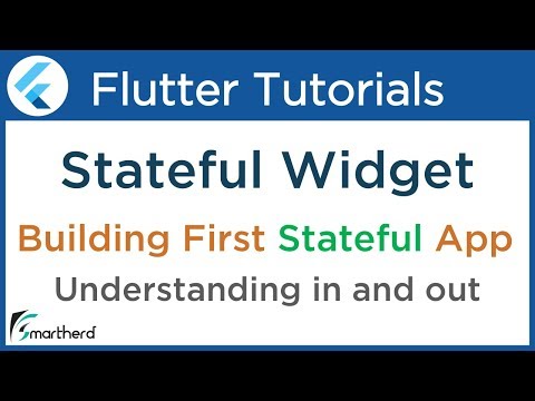 Learn Flutter Dart Tutorials Building first Stateful widget App in Flutter 3 3 - Mind Luster