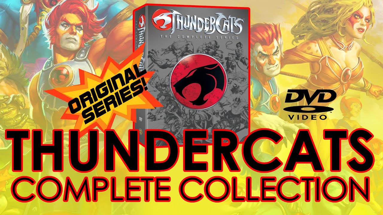 Thundercats (1985-1989) The Complete Series DVD Unboxing (4K Video)