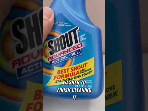 Effortlessly Remove Stains with Shout Advanced Action Gel