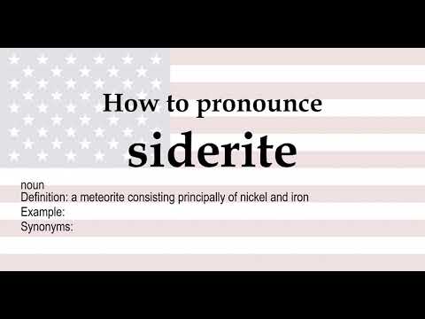 siderite