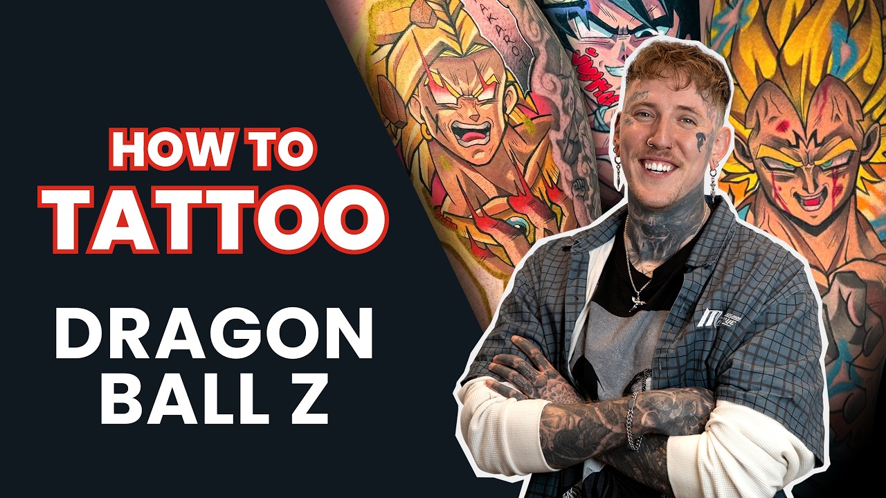 How to Tattoo Anime with Colin Tattoos | Tattoo Tutorial