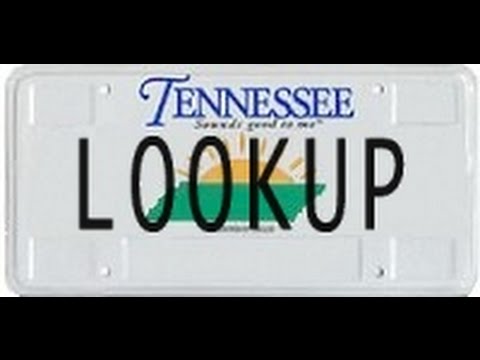 Tennessee License Plate Lookup