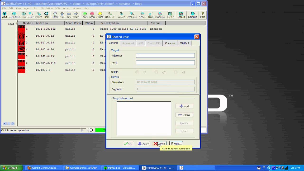 MIMICView Balloon tooltips