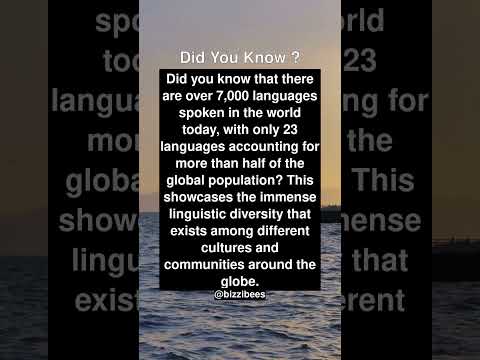 Did You Know Facts - Cultural Diversity