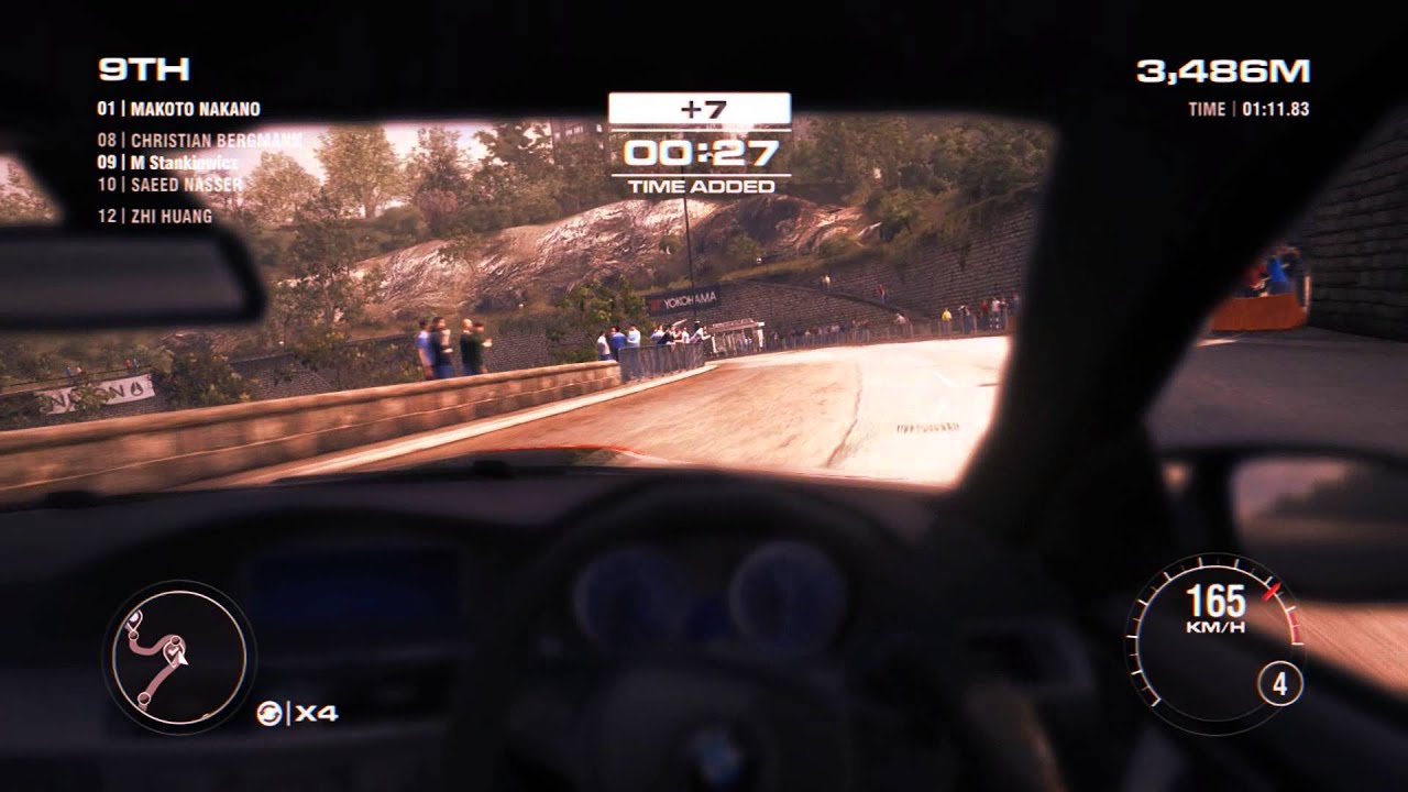 Grid 2 [PC] - M3 Checkpoints - Cockpit Mod 2