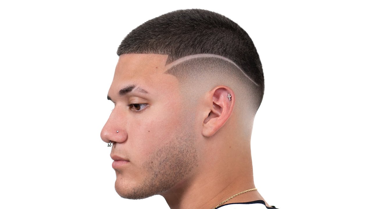 SUPER CLEAN MID FADE BUZZCUT HAIRCUT TUTORIAL!