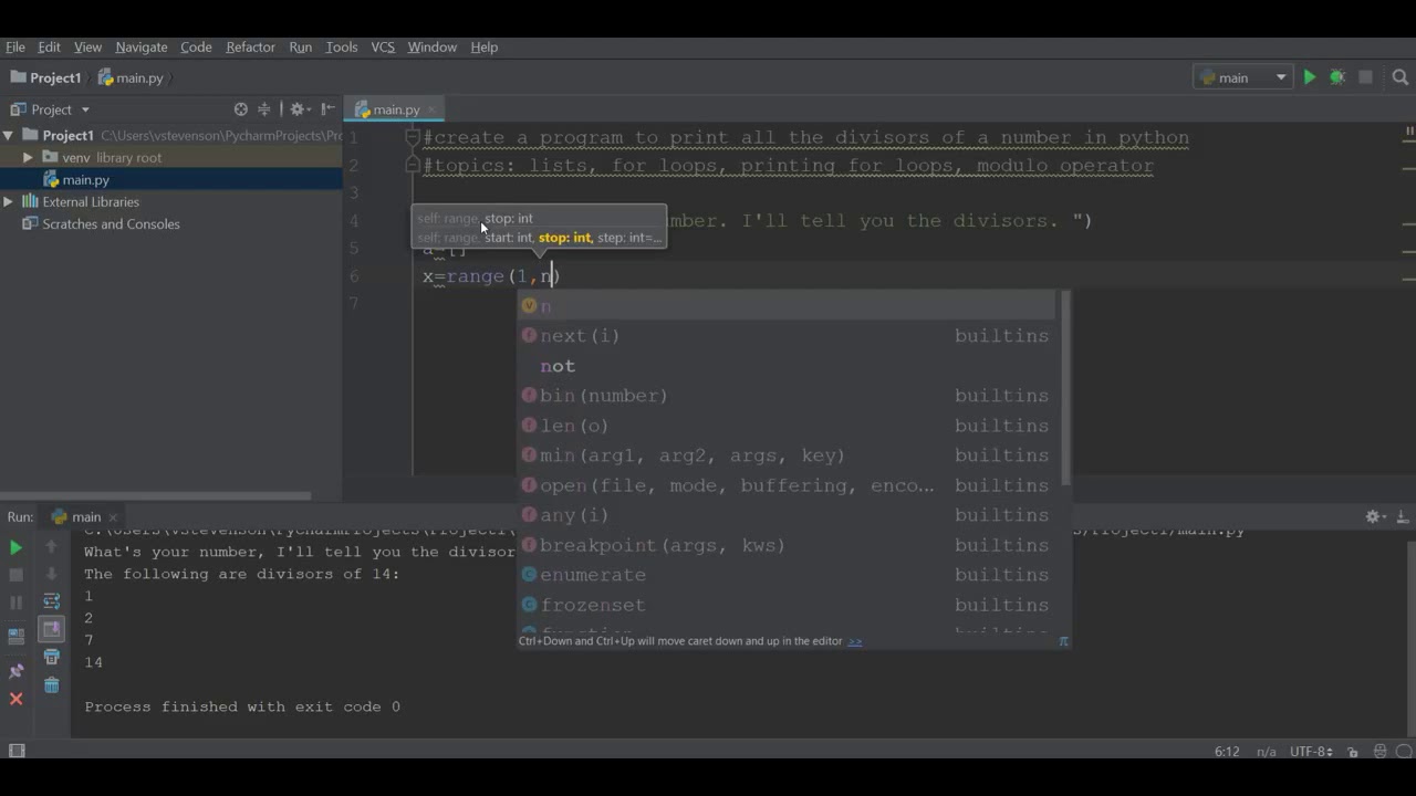 Python  - Lists, For Loops, and the Modulo Operator