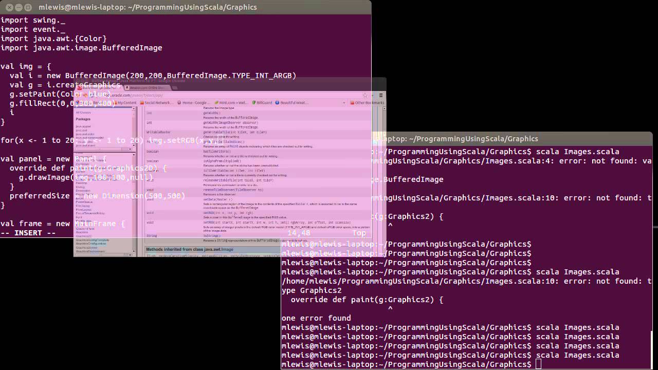Image, BufferedImage, and ImageIO (using Scala)