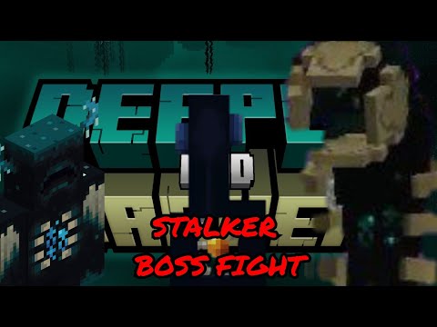 Minecraft Deeper and Darker: Stalker Boss Fight ( 1.19.2 Mod )