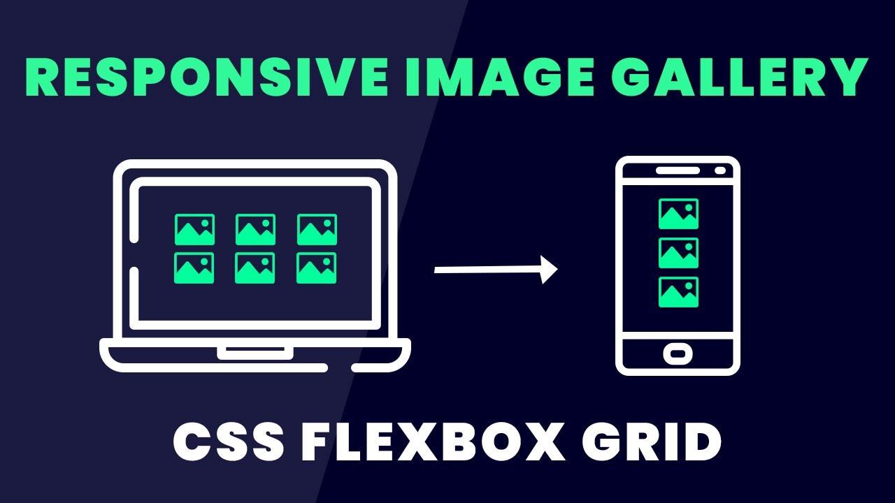 Create a Responsive Image Gallery using CSS Flexbox Grid
