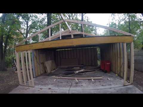 How to Rebuild a Garage Part 2