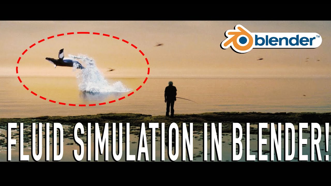 Blender Fluid Simulation Tutorial: Mantaflow in Live Action footage