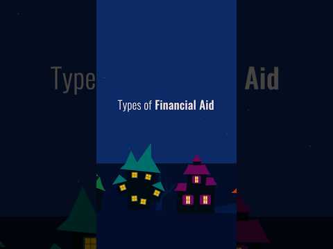 Types of Financial Aid #FinancialAid #StudentLoans #PayingForCollege