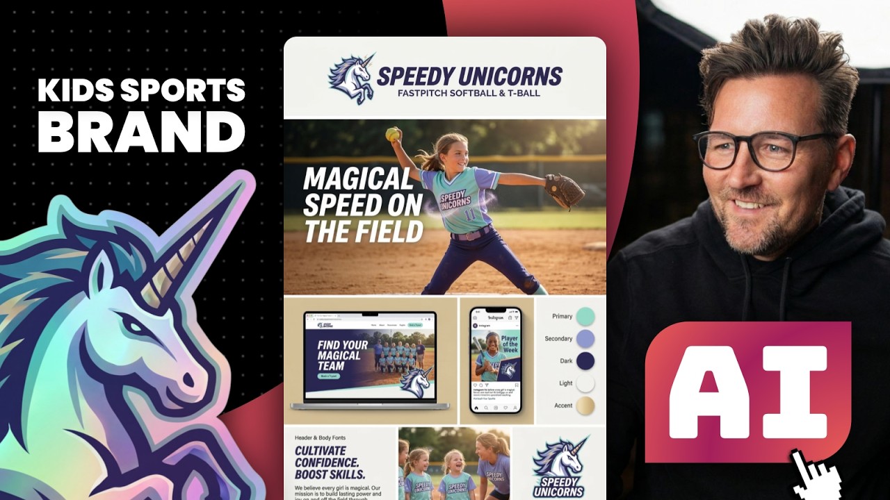 AI Logo Design for Beginners: Mascot, Stickers, and Vector Files in One Session