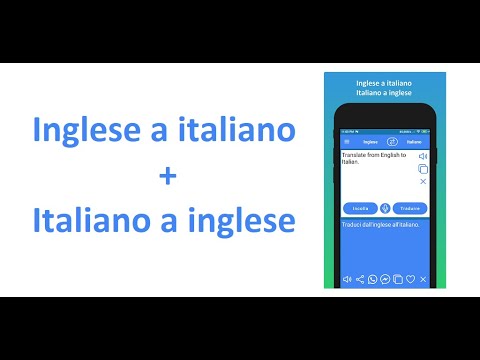 EngItaEng: English to Italian Translator App and Italian to English Translator App Demo