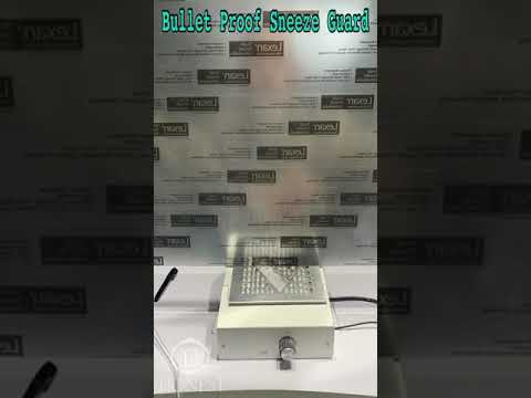 Bullet Proof Sneeze Guard