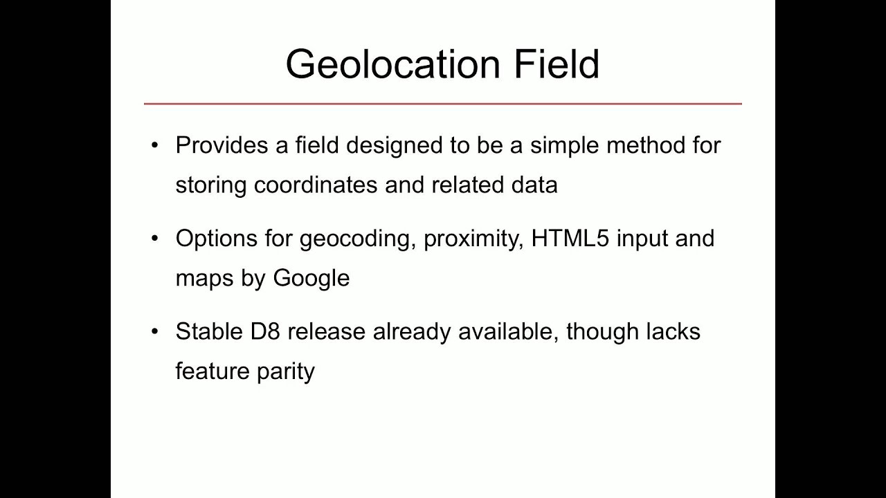 Location in Drupal: Where It’s At by Martin Anderson-Clutz