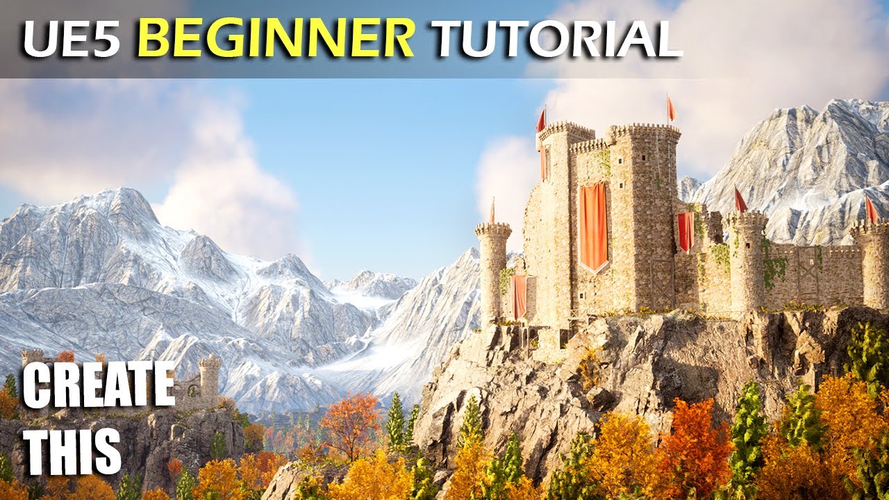 Unreal Engine 5 Beginner Tutorial - UE5 Starter Course