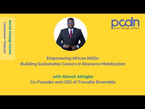 Empowering African NGOs: Building Careers in Resource Mobilization