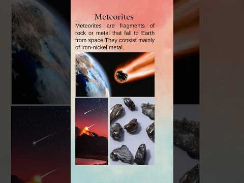 Meteorites #geology