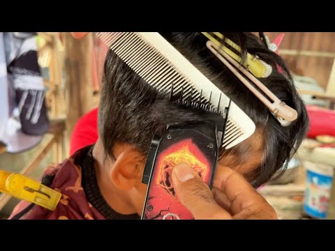 Boys' haircut activities with popular hairstyles #hairstyle #hair #haircut