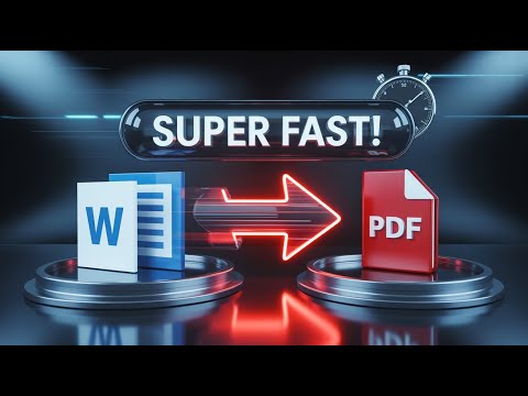 Easily Convert WORD Docs to PDF Like a Pro!