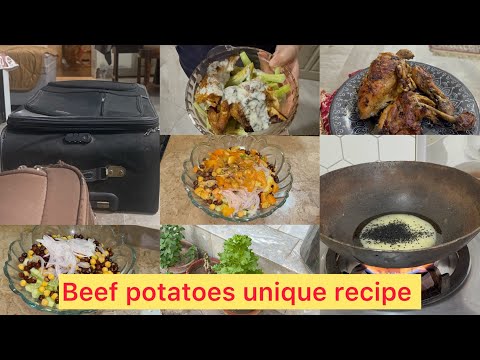 Mein kaha kyun kia enjoying #AlooGoshtbeef Recipe #merakhana