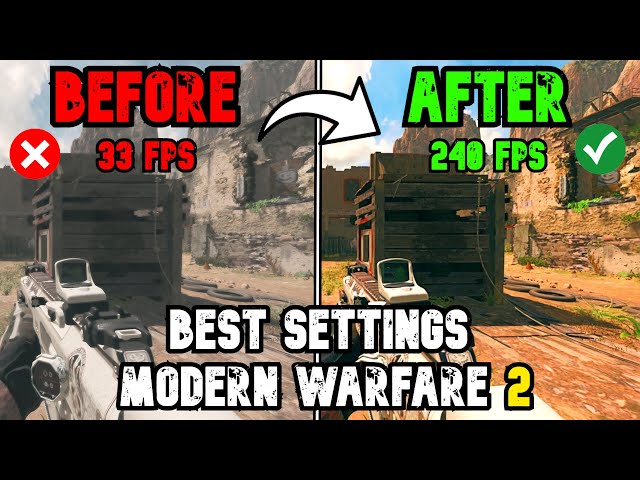 Best Modern Warfare 2 settings for PC: Video and graphics settings explored