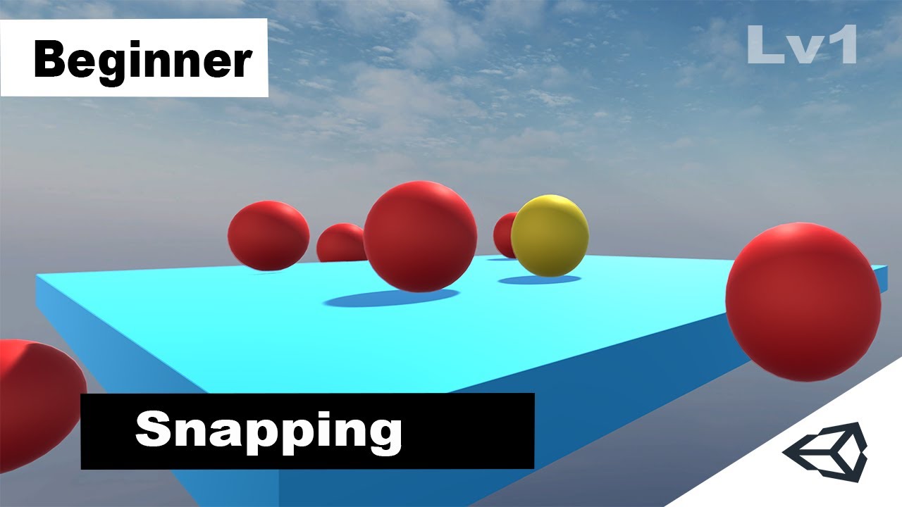 Unity Snapping (Dropping Ball) || Beginner || Game Development