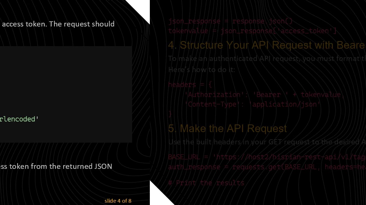 Resolving Invalid Token Errors in Python Requests with Bearer Tokens