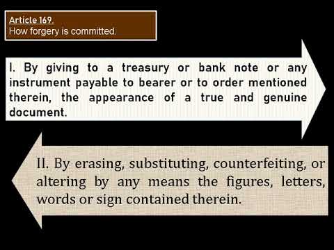 Criminal Law (Philippines) - Crimes against Interest -Public Interest