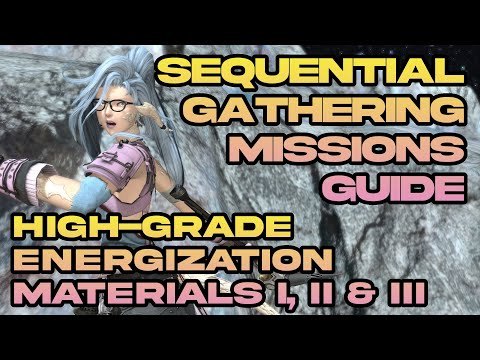 Completing High-Grade Energization Materials I, II & III | MIN & BTN | Cosmic Exploration FFXIV 7.21