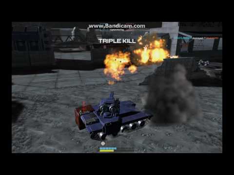 Tanki X Game Play and Rank up!