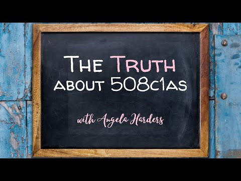 The Truth about 508c1as - URGENT UPDATE FOR PMA AND 508c1a FOUNDERS!