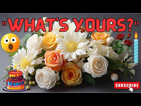 Discover Your Birth Flower & Its Hidden Meaning! 🌼🎂