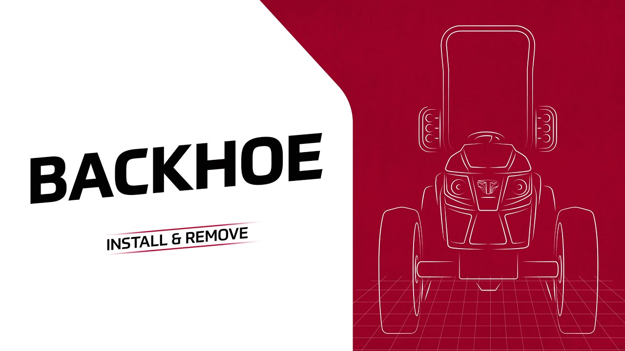 Service Series #20: [T25] Backhoe Install & Remove