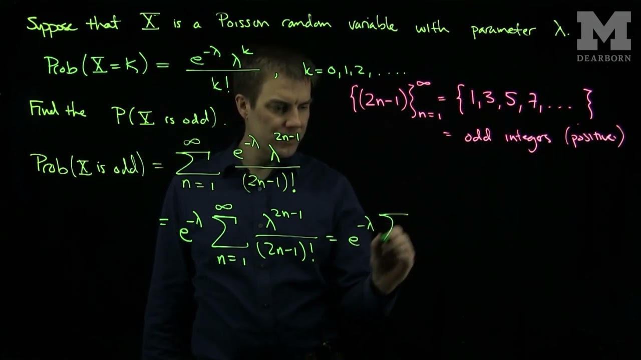 Poisson Random Variables: Example 1