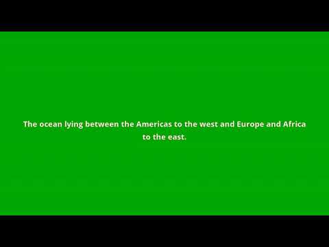 what is the meaning of Atlantic Ocean