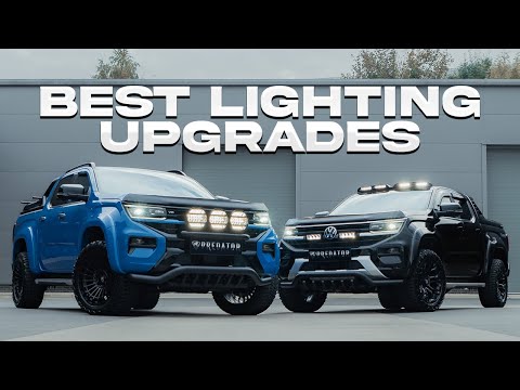 VW Amarok 2023+ Lazer Lamps Triple 9" Sentinels, Triple-R 750 Kit & Roof Light Pod