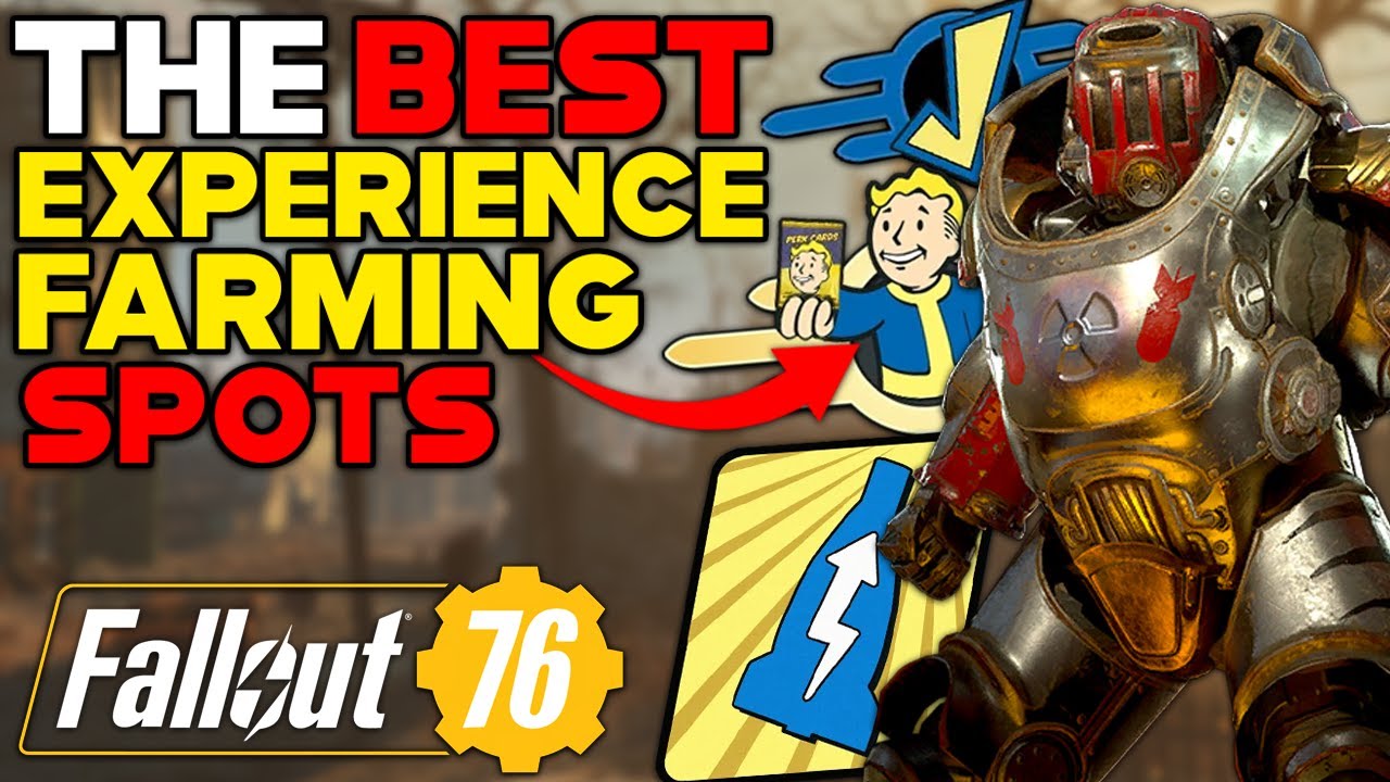 The BEST Places To LEVEL UP FAST In FALLOUT 76 (Levels and Scoreboard)