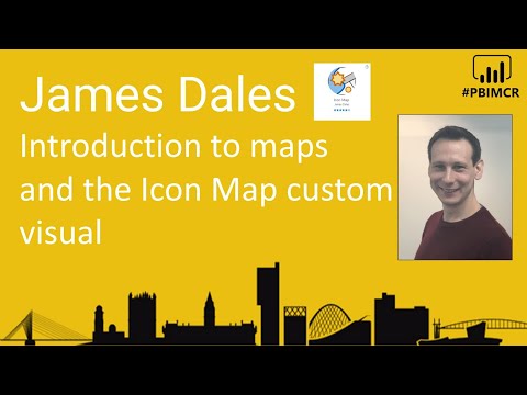 PBIMCR - James Dales introduces us to Maps in Power BI