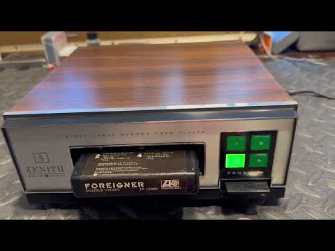 Zenith F635W Vintage 8 Track tape deck serviced | Reverb
