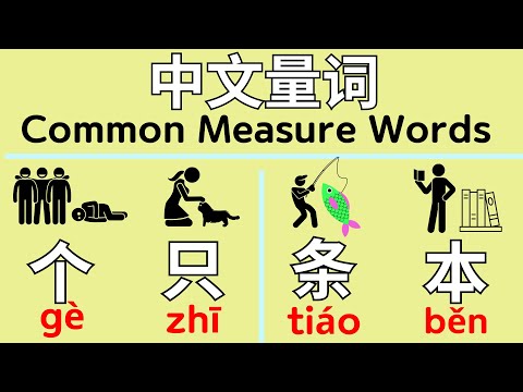 Master Learn Chinese Measure Words in 2024 and Become a PRO! I HSK Vocabulary Guide