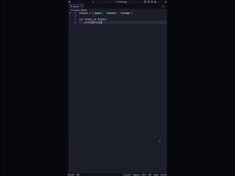 The SMART Way to Iterate Lists in Python!! #coding #programming #python