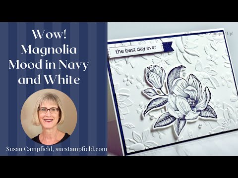 Wow! Magnolia Mood in Navy and White