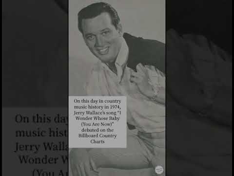 On this day in country music history in 1974 Jerry Wallace hit the charts #countrymusic #70smusic