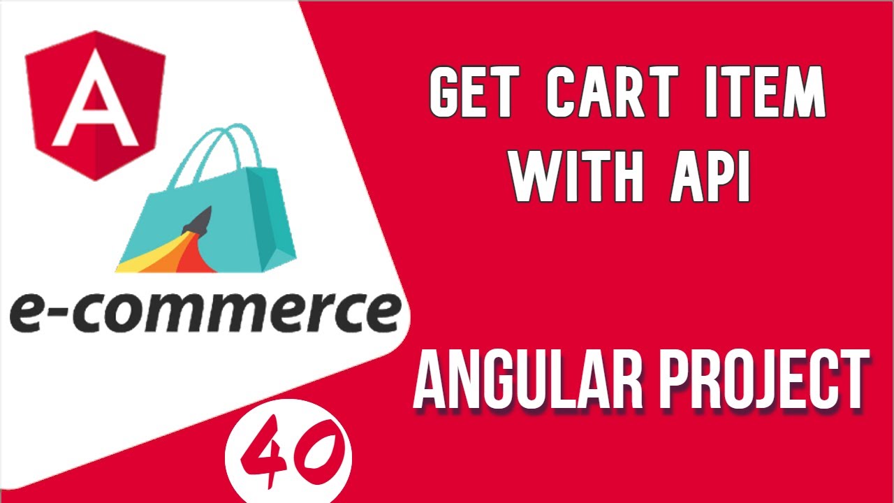 Angular project tutorial #40 Get Cart Item with API | Angular E-commerce Project