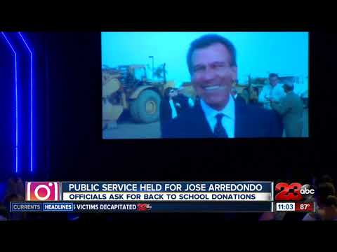 Public service held for Jose Arredondo