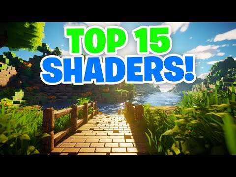 Top 15 Shaders For Minecraft Bedrock 1.21!