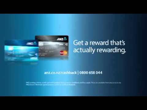 ANZ CashBack credit card